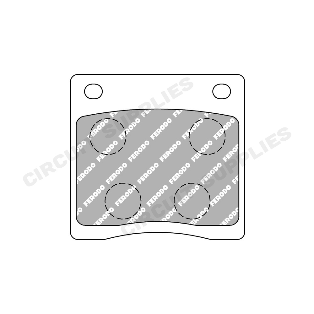 Ferodo FCP39C FER4003 Competition Brake Pads | Circuit Supplies